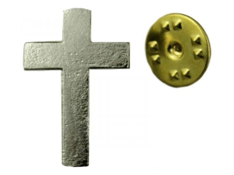 Pin – Plateado – Cruz | El Propagador Cristiano