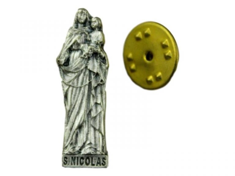 Pin – Plateado – Rosario de San Nicolas | El Propagador Cristiano